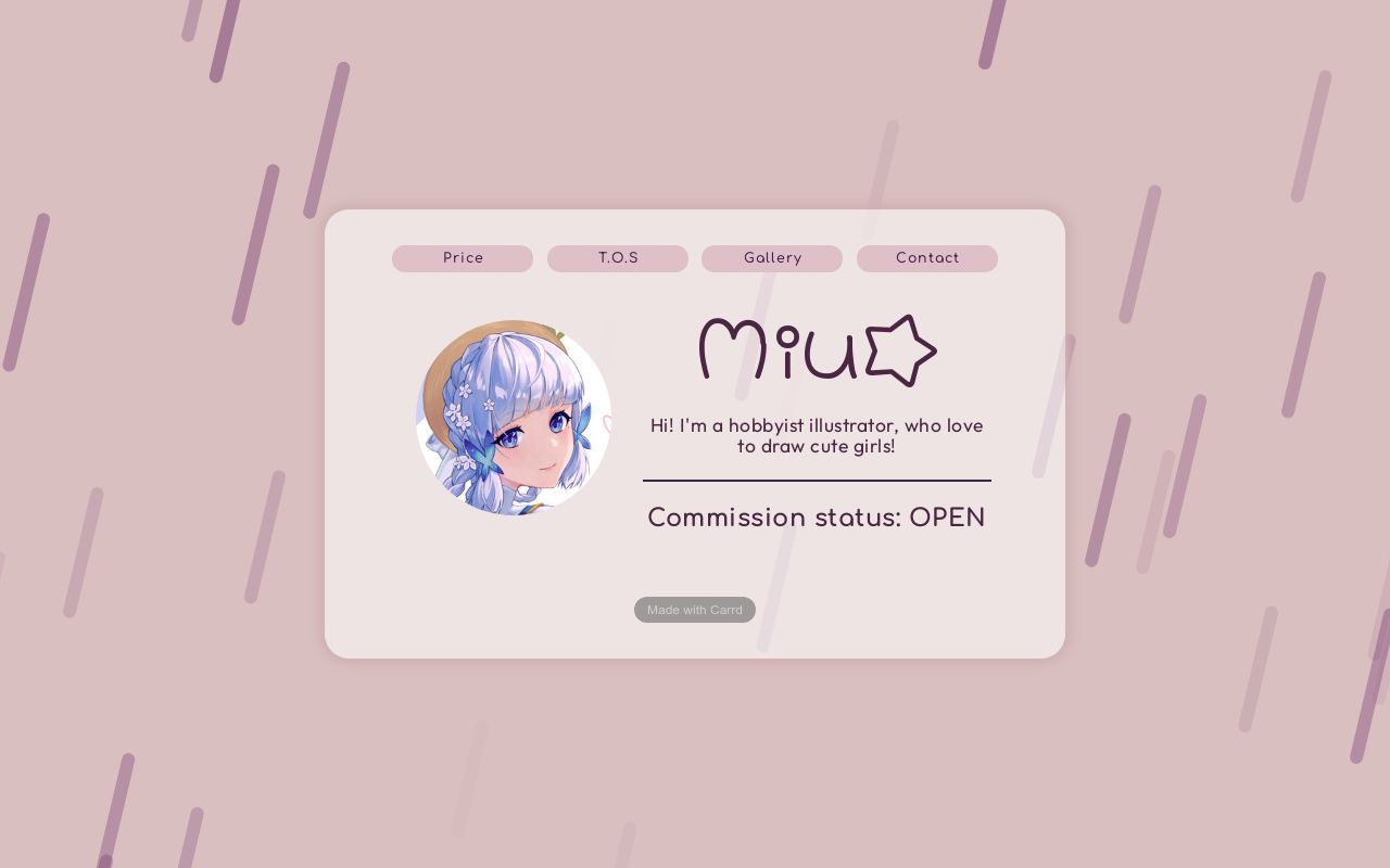 Miu's commissions